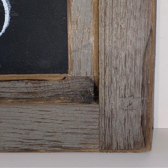 Wall Decor | Rustic Framed Wall Hanging Chalk Art A Good Deed Brightens ...